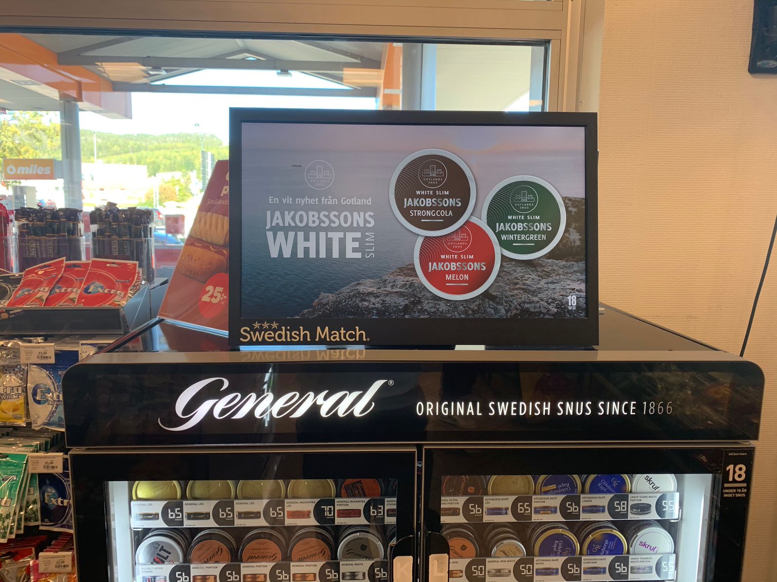 Lighting up Swedish Match | ZetaDisplay