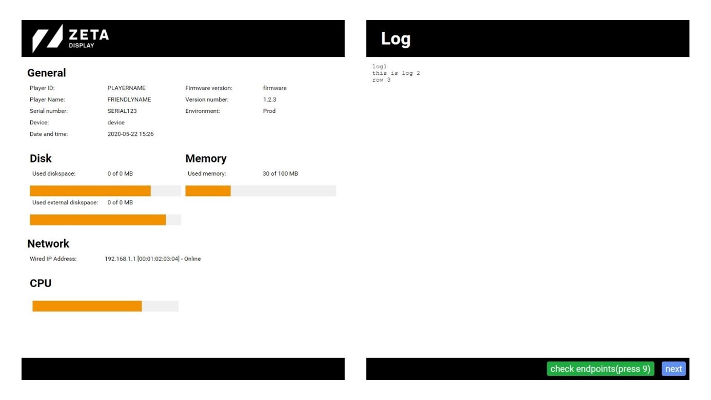 Configure or change the wired (LAN) or wireless (WLAN) network settings ...