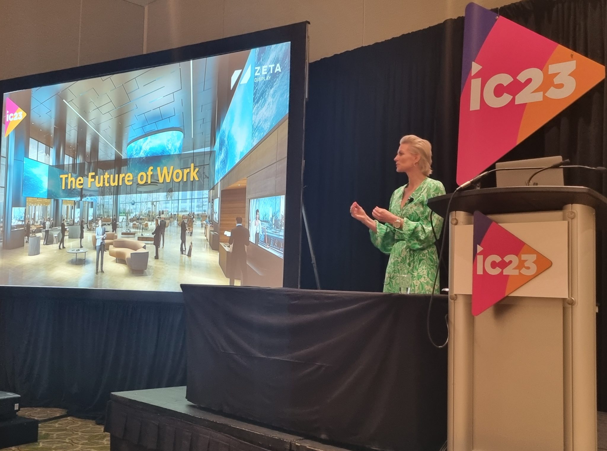 ZetaDisplay presents the future of the hybrid workspace at Infocomm 2023 | ZetaDisplay