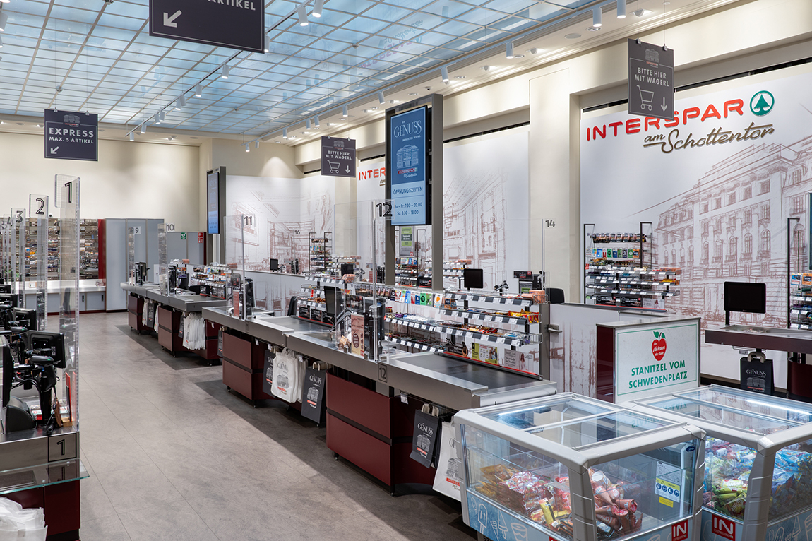 Interspar | Digital Signage | ZetaDisplay