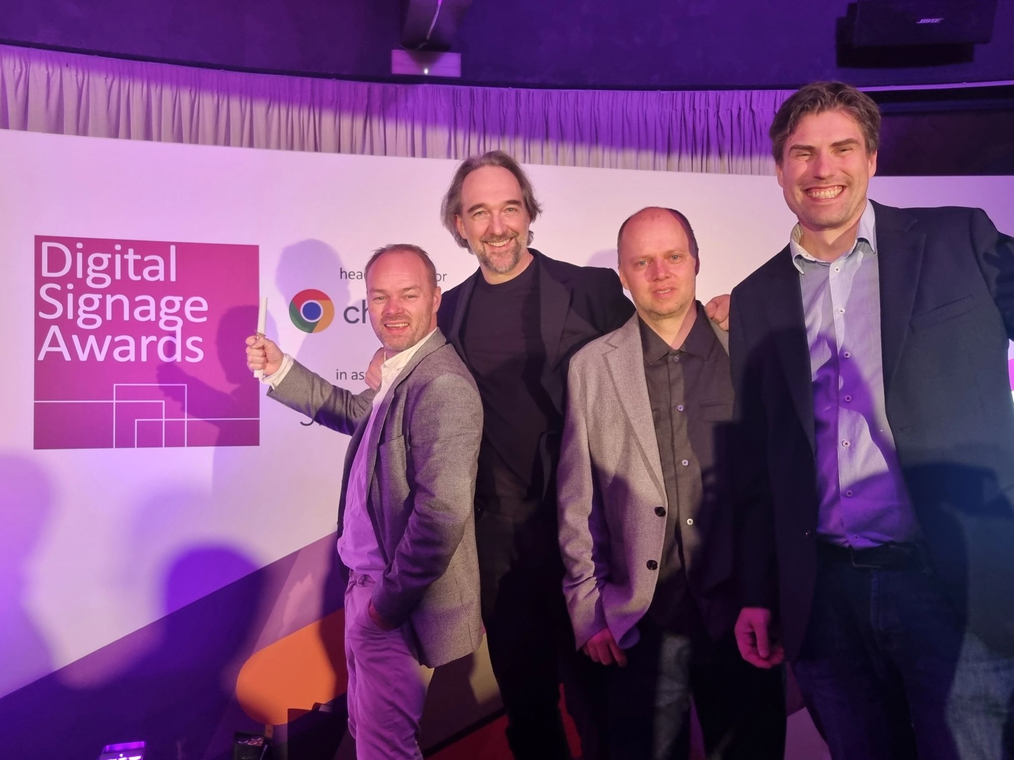 ZetaDisplay Wins Big at the Digital Signage Awards | ZetaDisplay